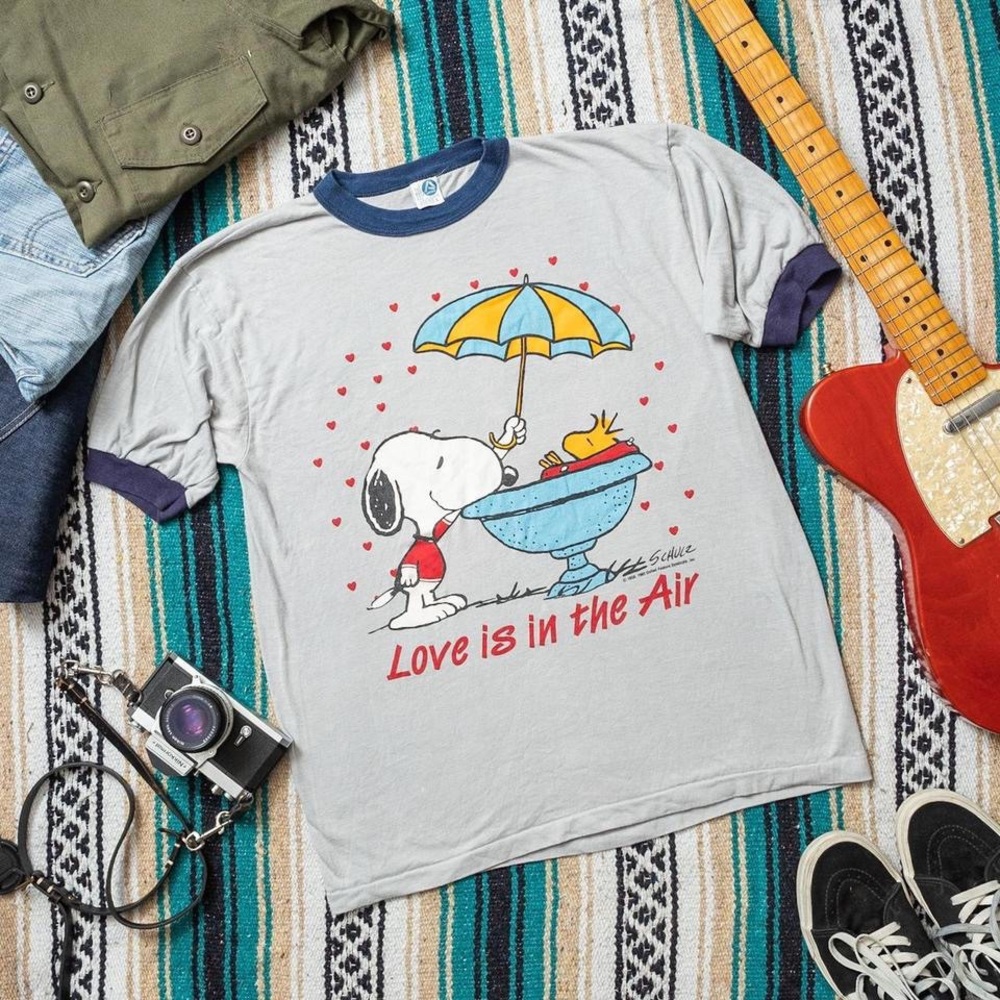 Vintage 60s 1965 Peanuts Charlie Brown Snoopy Woodsto… - Gem